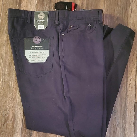 Weatherproof | Pants | Weatherproof Black Pants 42w X 3 L | Poshmark